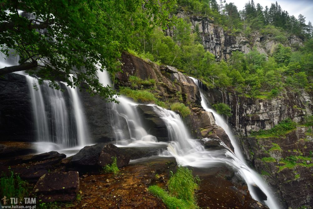 NORWEGIA - najpiękniejsze wodospady - TU i TAM - nasze podróże małe i duże